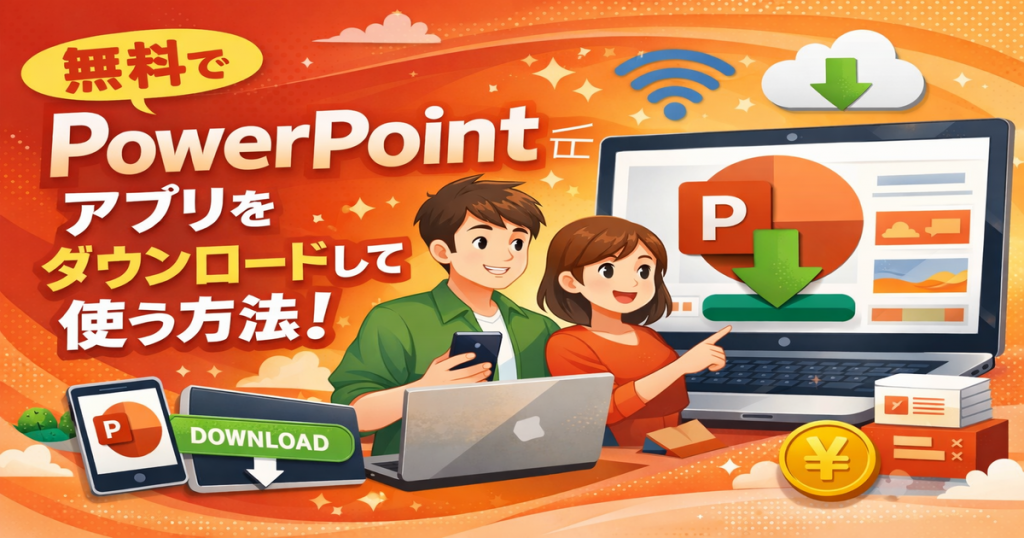 無料でPowerPointアプリをダウンロードして使用する方法【完全ガイド】 - SOFTRA.JP